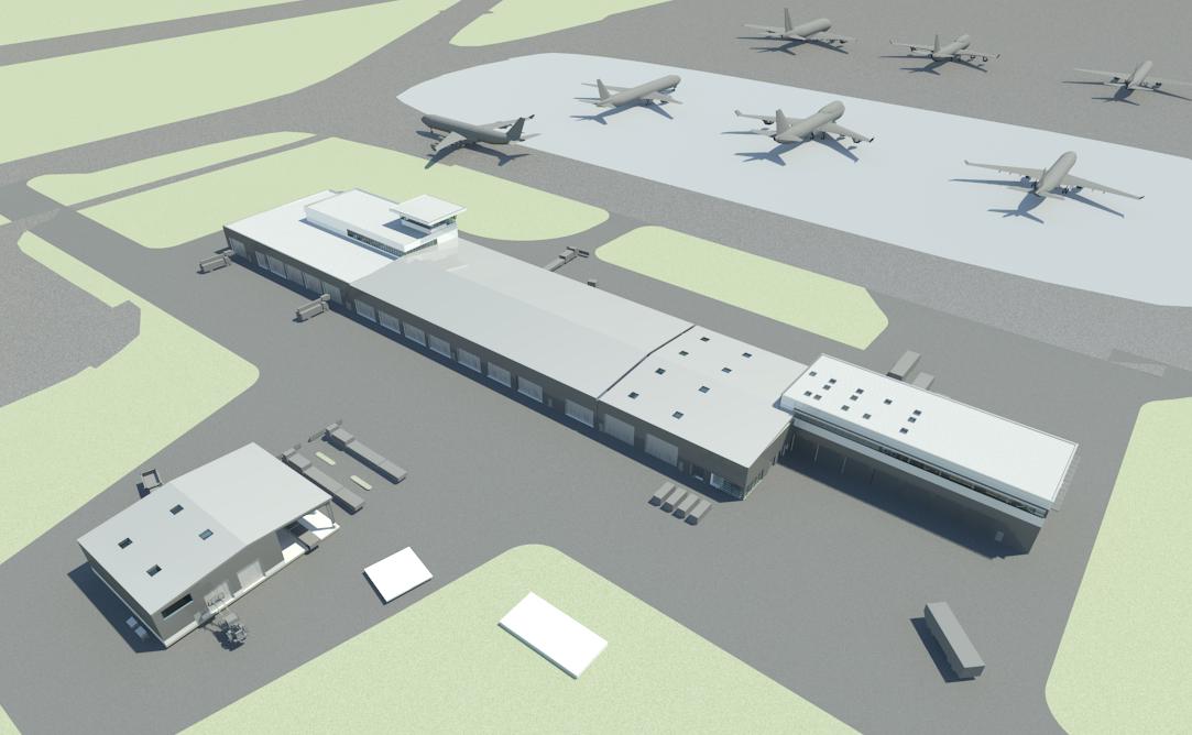 YVR Combined Airside Building, CONSTRUCTED - Gary Fields Architecture